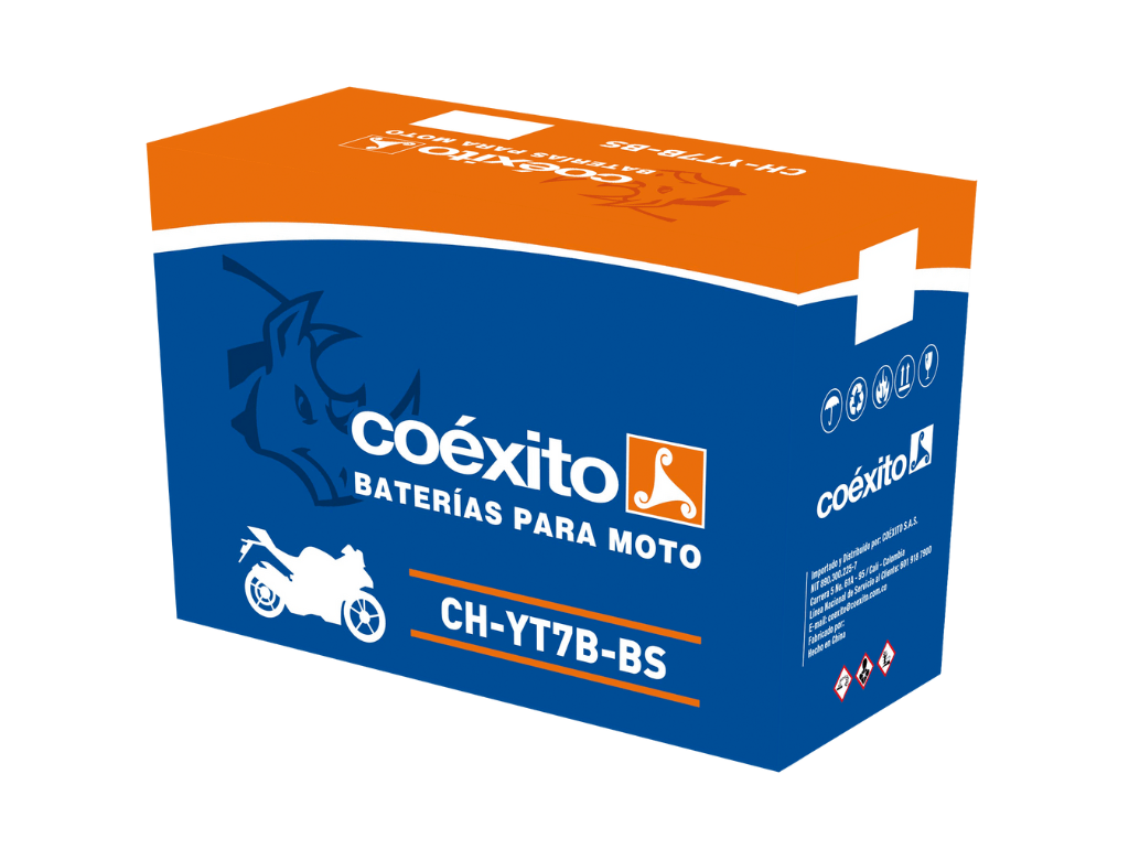 Batería Moto CH-YT7B-BS Coéxito